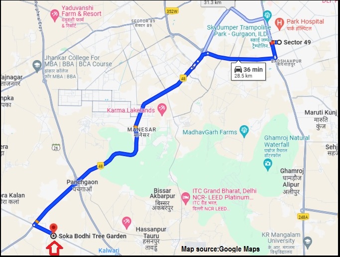 Discovering Peace at Soka Bodhi Tree Garden, Manesar – SPITFIRE GAUTAM